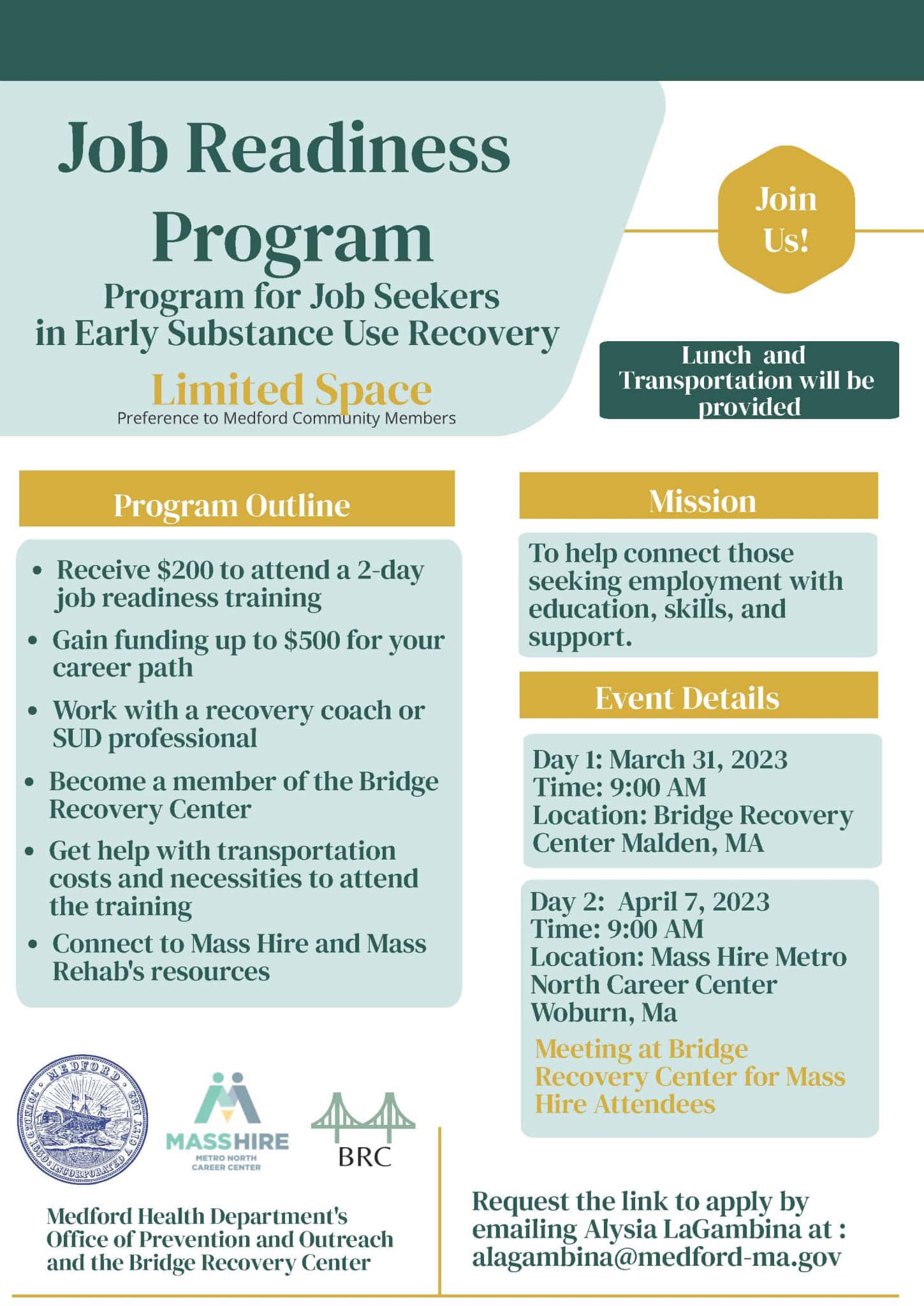 Job Readiness Program for Jobseekers in Early Recovery, Day 2 ...